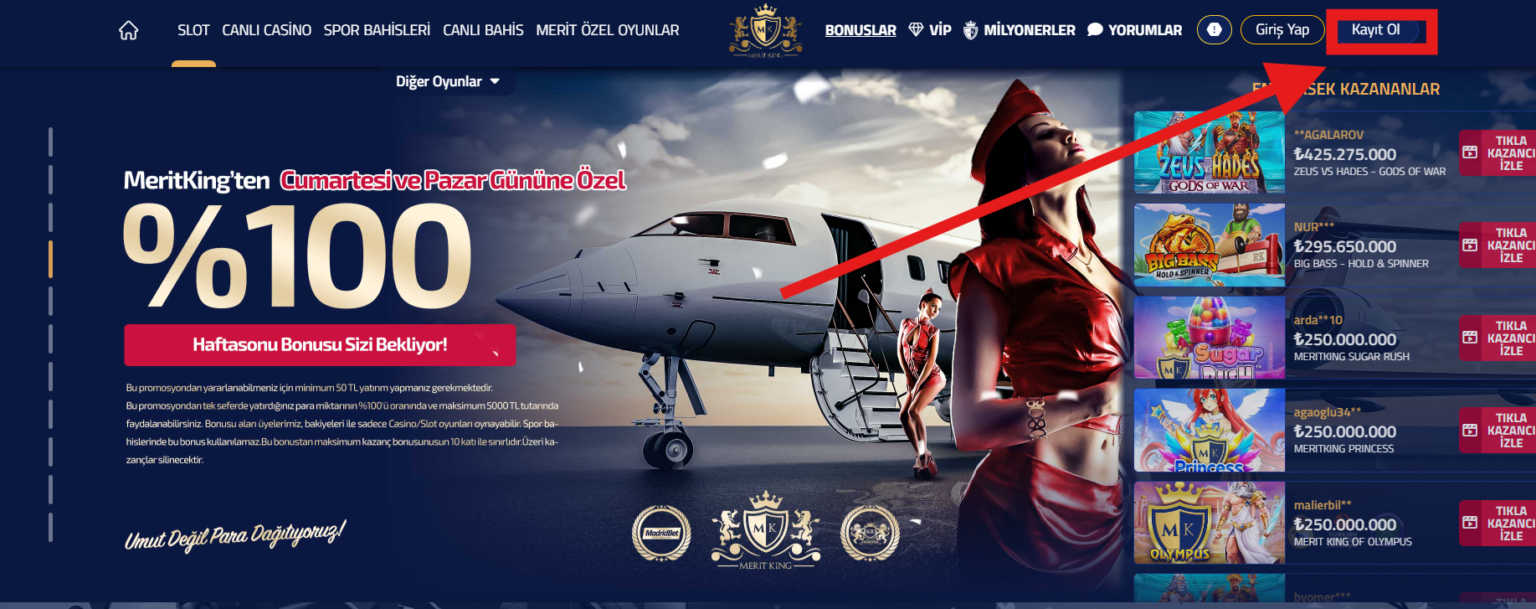 Meritking Bahis Sitesi - Meritking1617 Güvenilir Giriş